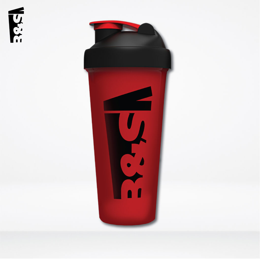Red punch in a blend Gym Shaker Bottle - Blenders and Shaker
